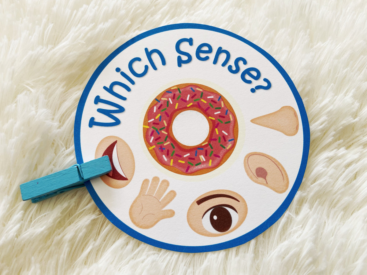 Five Senses Match and Clip Activity, 5 Senses Matching – Playingtots