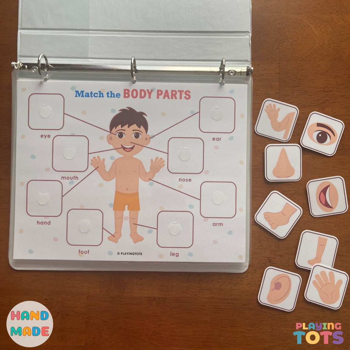 Busy Book Addon Activity Pages, Learning Binder (6 PAGES) – Playingtots