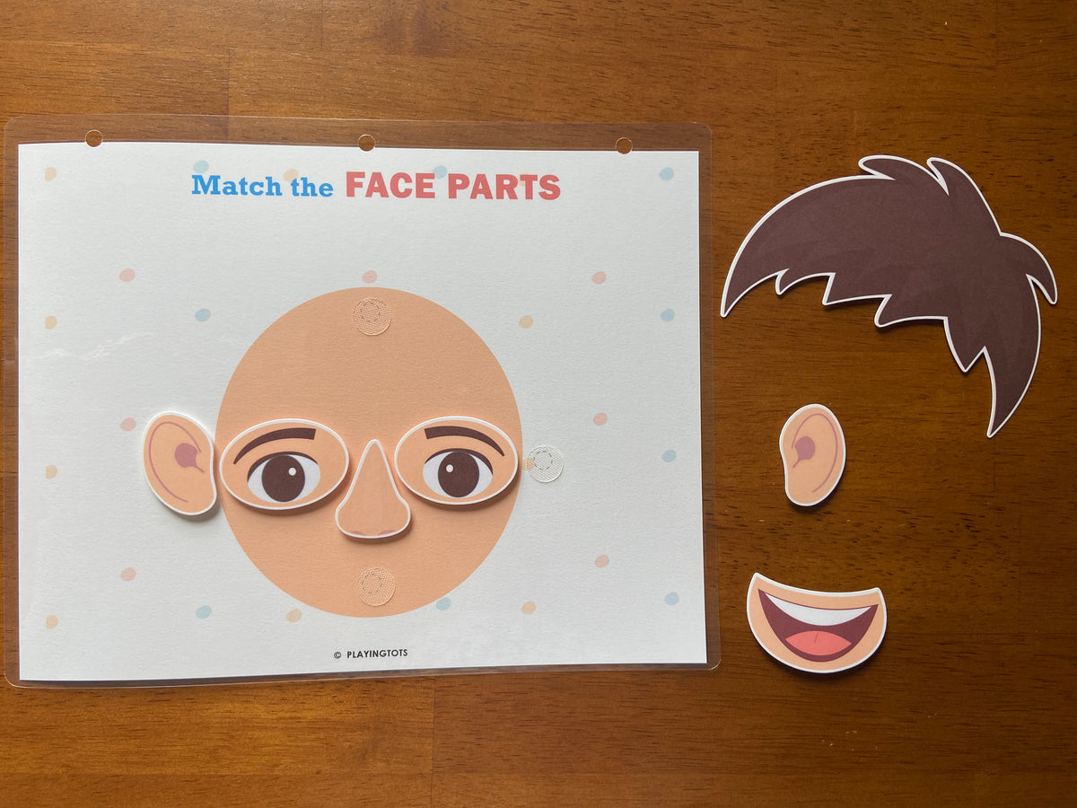 Body Parts Activity Pages – Playingtots
