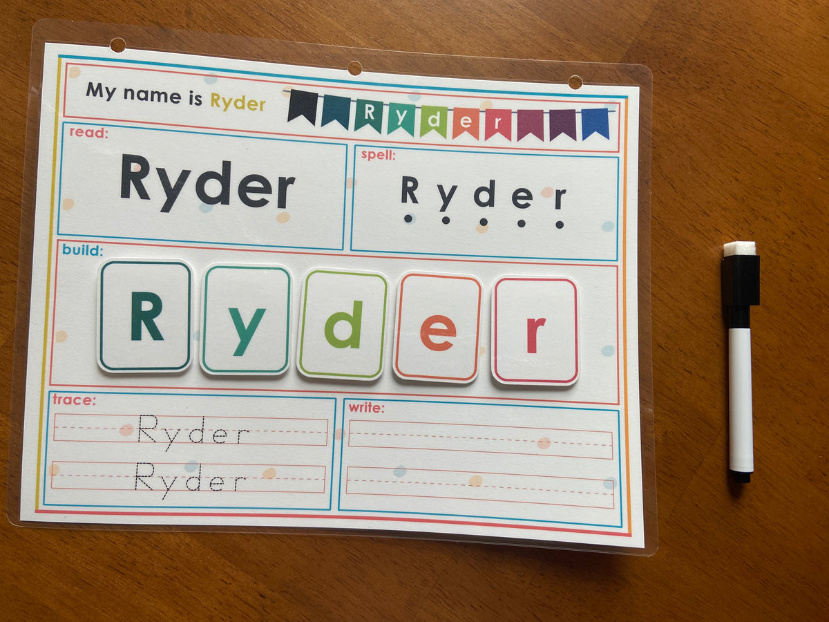 Laminated Busy Book Activity Pages, Toddler Learning Binder (2 PAGES ...