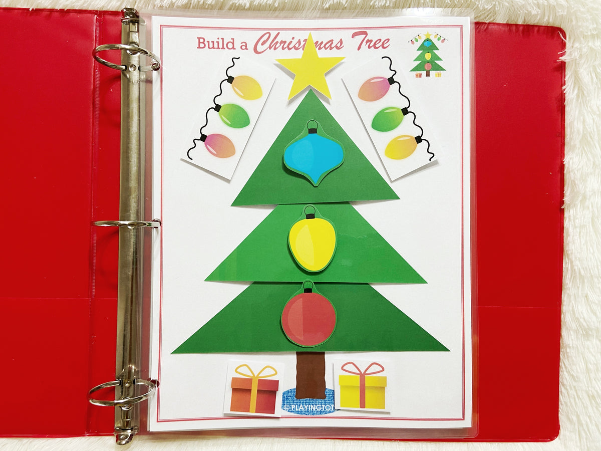 Christmas Busy Book – Playingtots