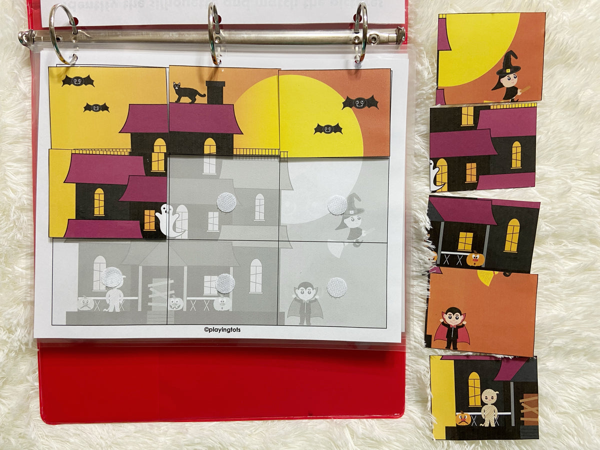Halloween Busy Book – Playingtots