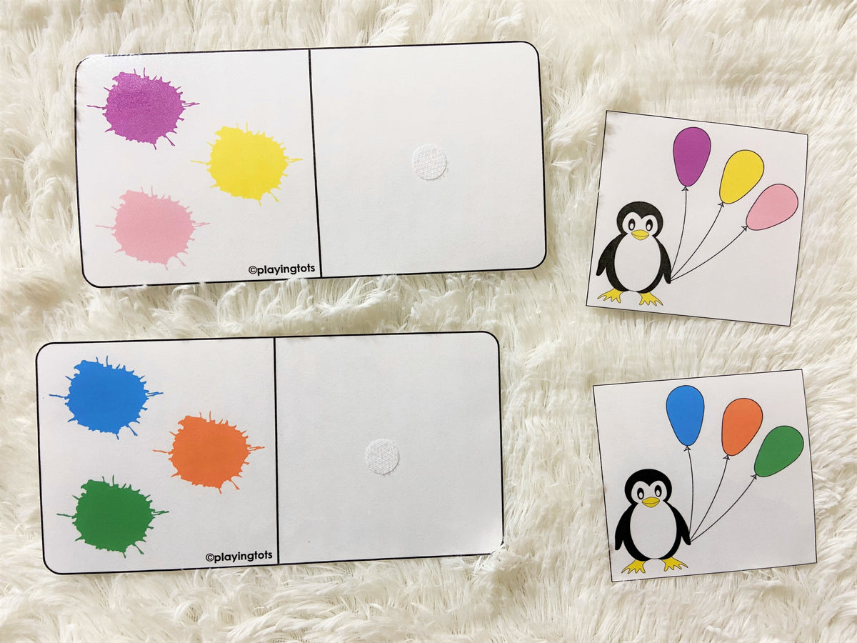 Balloon Colors Sorting Activity – Playingtots