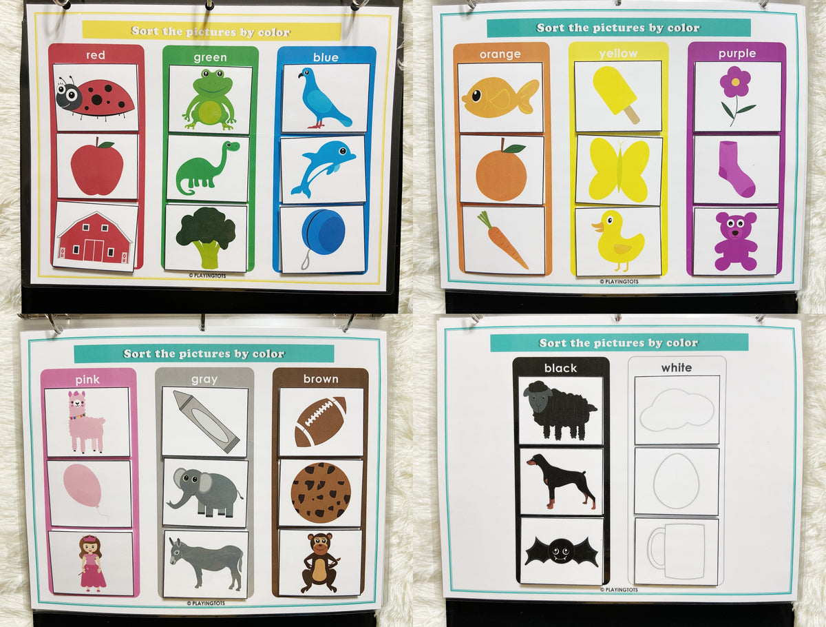 Learning Binder, Busy Book, Quiet Book – Playingtots