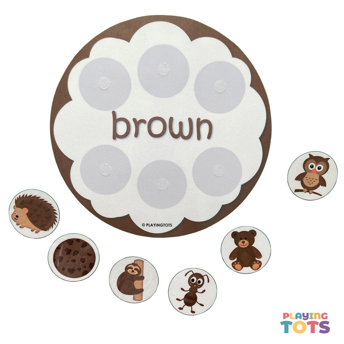 Colors Matching Activity, Learn the Colors, Color Sorting – Playingtots