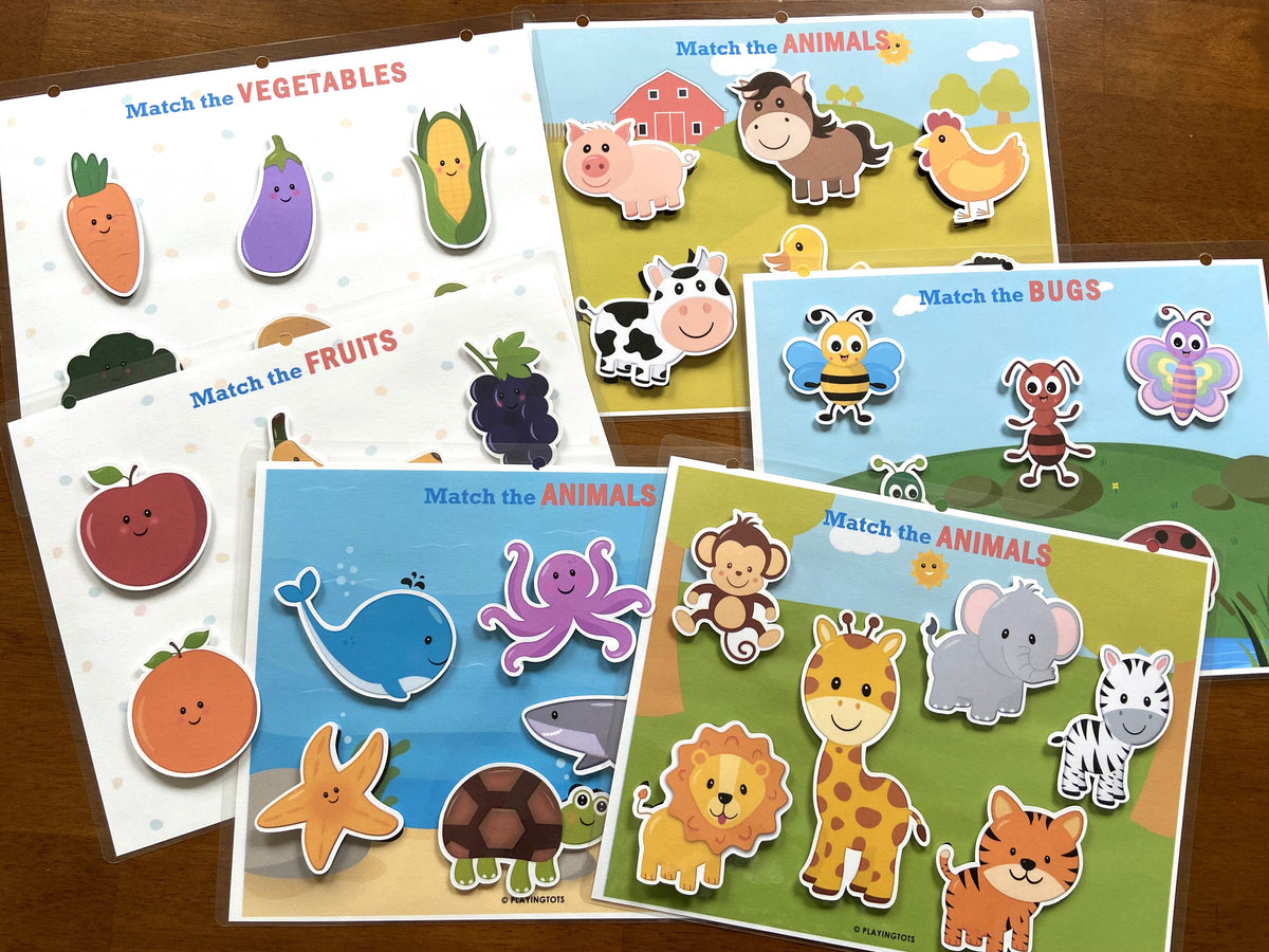 Custom Busy Book Activity Pages – Playingtots