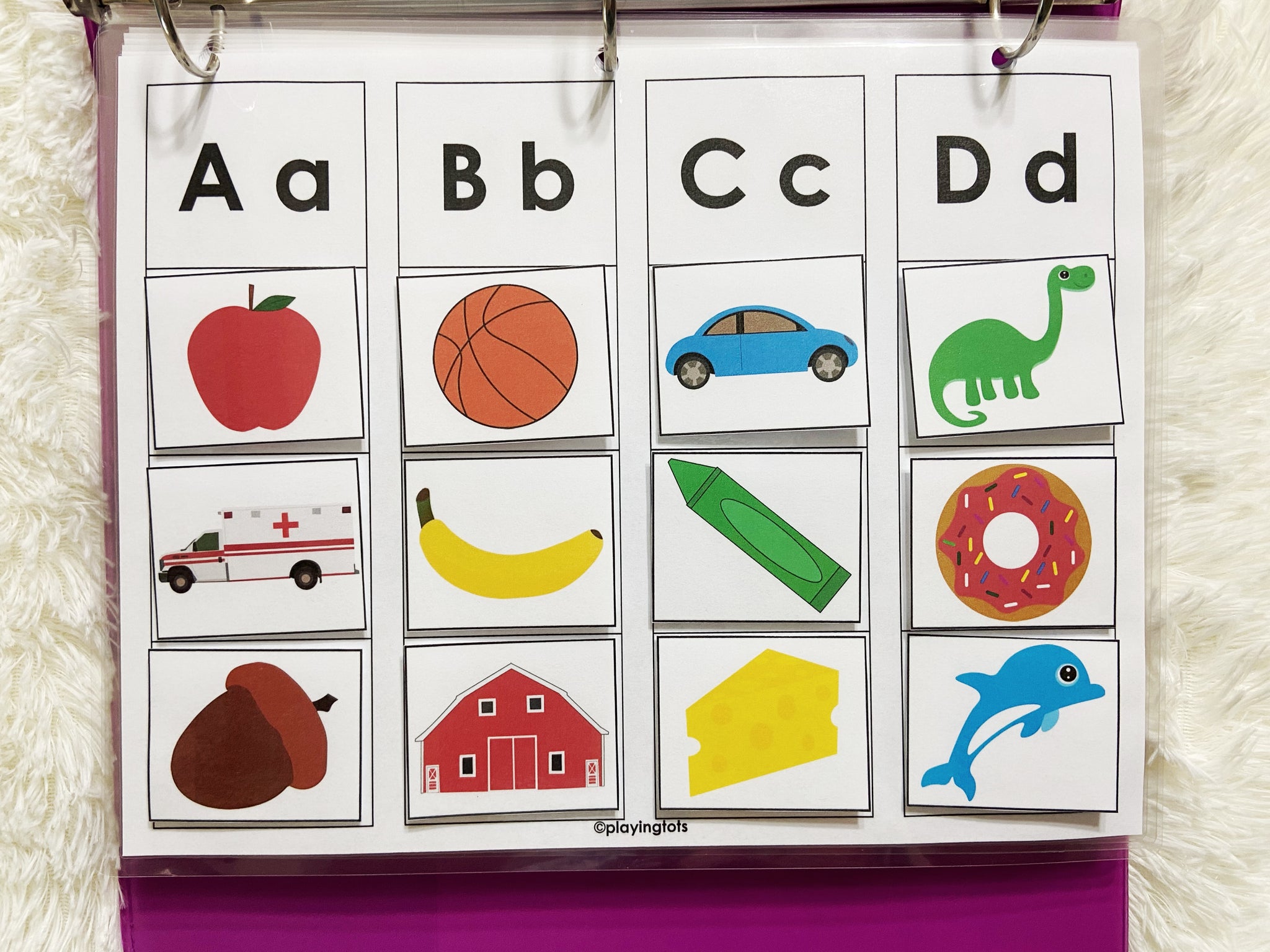 Beginning Sounds, Picture Sorting Activity – Playingtots