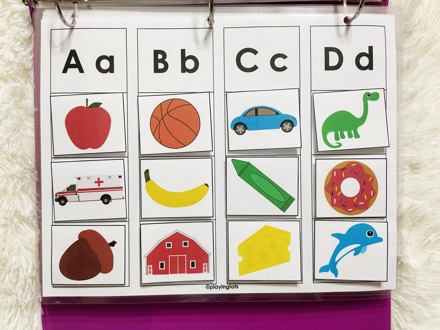 Beginning Sounds, Picture Sorting Activity – Playingtots