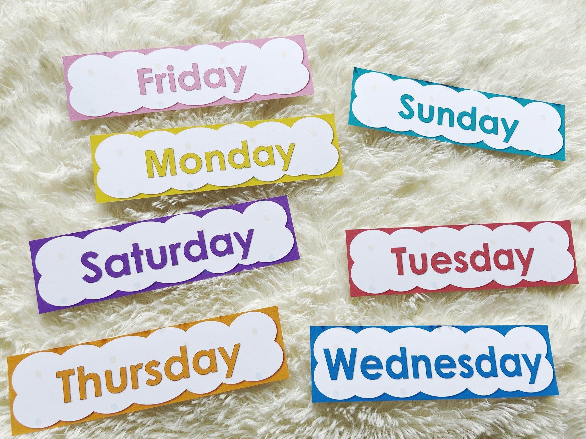 Free Printable Days Of The Week Chart