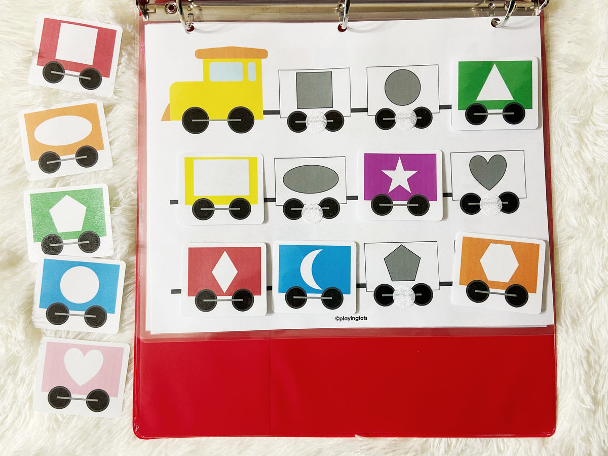 Train Busy Book – Playingtots